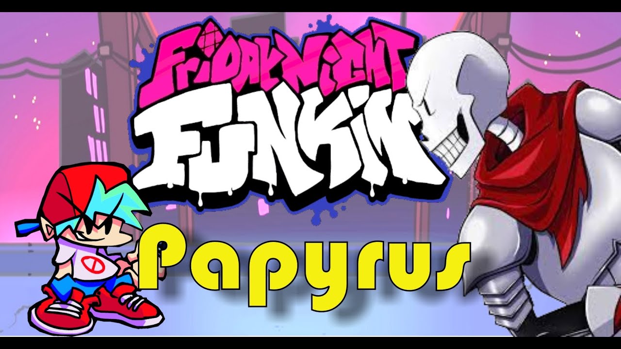 Papyrus Contra Namorado Friday Night Funkin FNF #fnf #mod #Undertalde ...