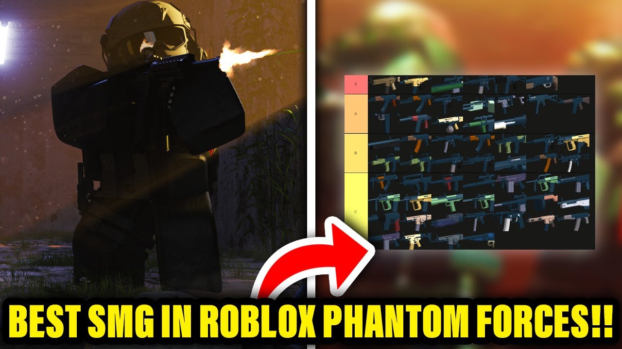 The BEST SMG in Roblox Phantom Forces - YouTube