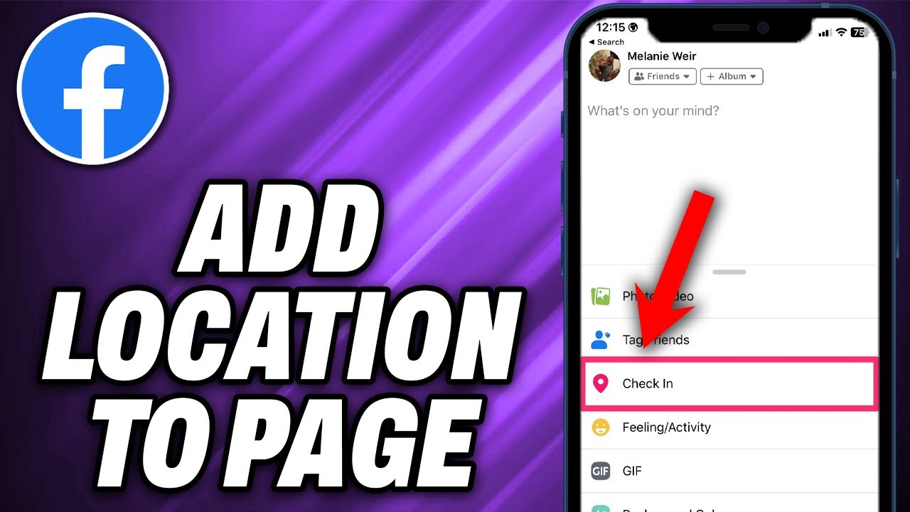 How To Add Location To Facebook Page (2024) - Quick Help - YouTube