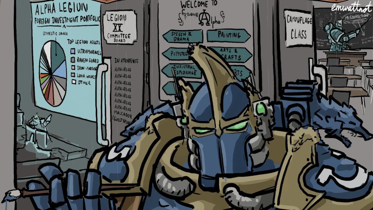 Security Through Obscurity | A 40k Webcomic Dub - YouTube