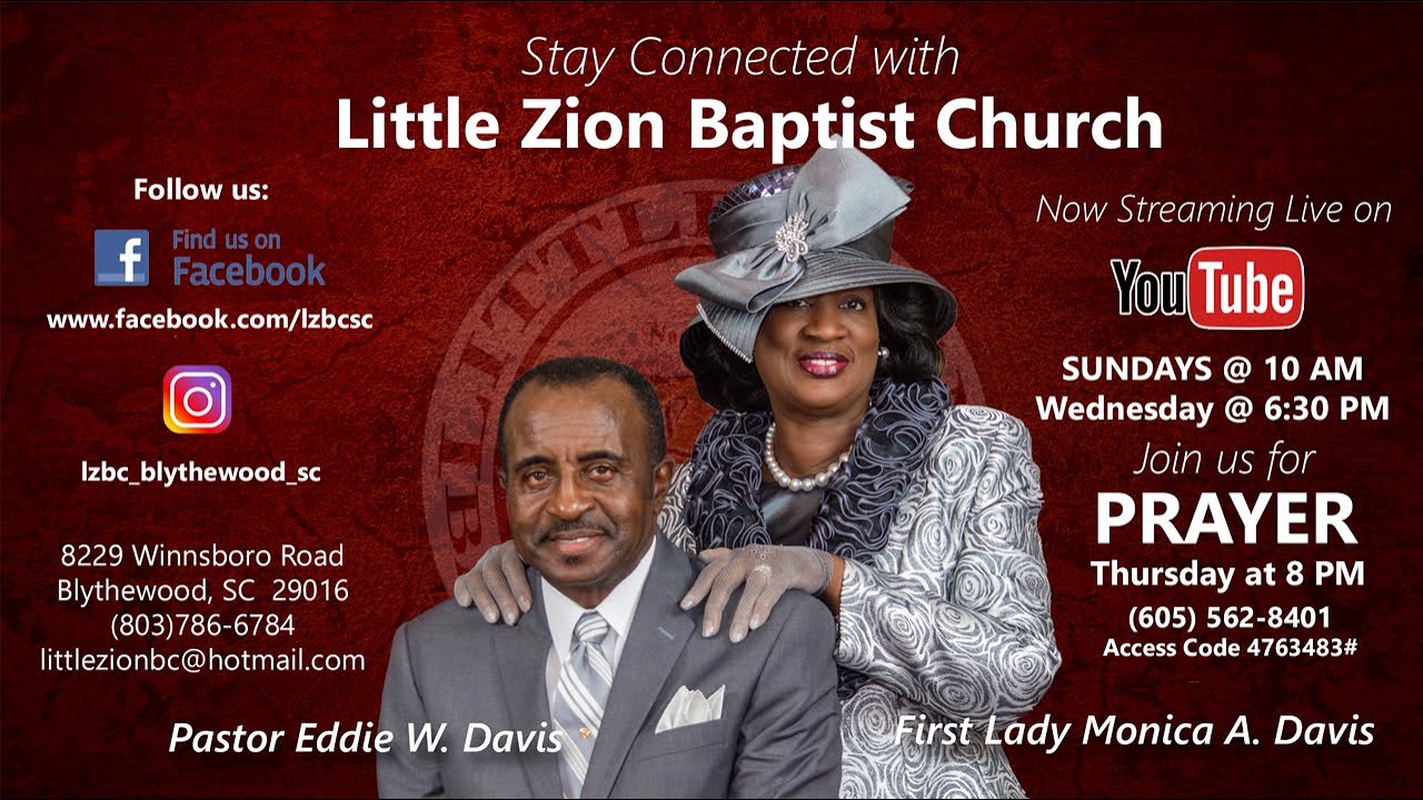 Little Zion Baptist Church | 11.20.22 | Sunday Morning Service | Rev ...