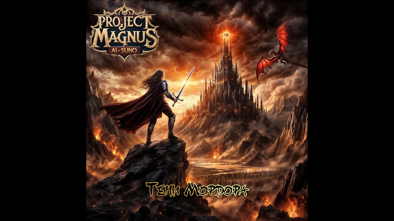 Project Magnus (AI) - Тени Мордора. power metal - YouTube