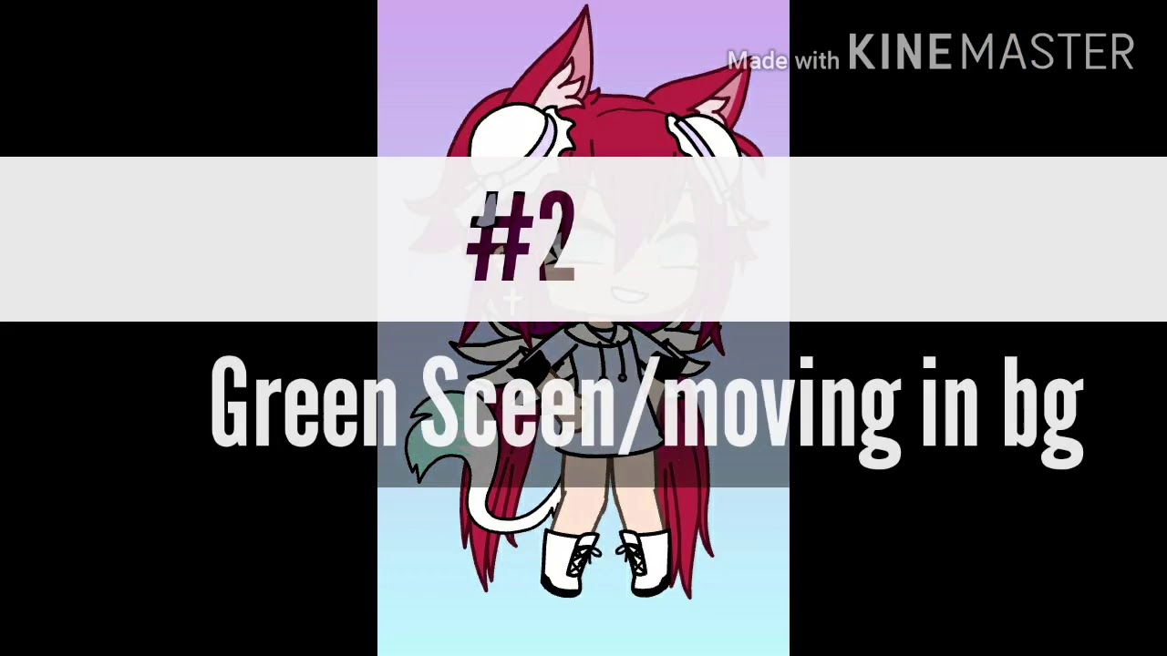 Trying out Waving hair and green screen | Siimply Gacha - YouTube