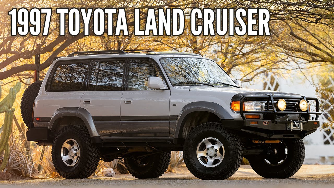 1997 Toyota Land Cruiser - Drive and Walk Around - Southwest Vintage ...
