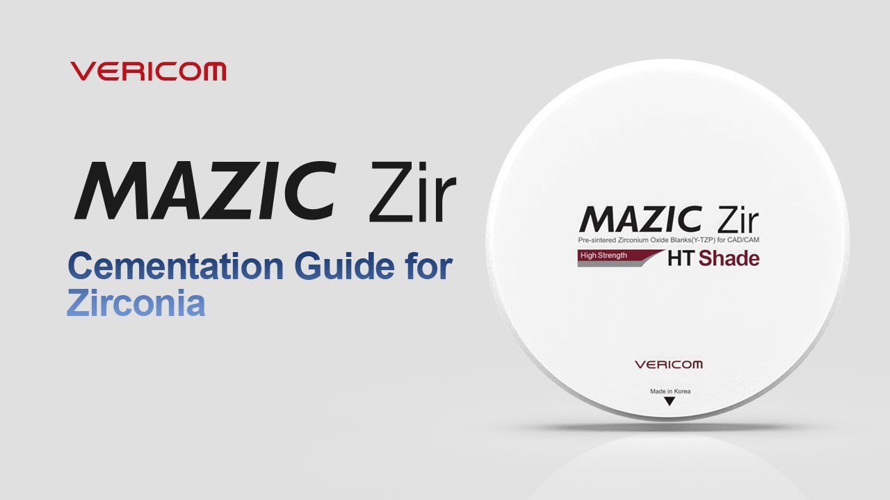 MAZIC Zir [ Cementation Guide for Zirconia ] - YouTube
