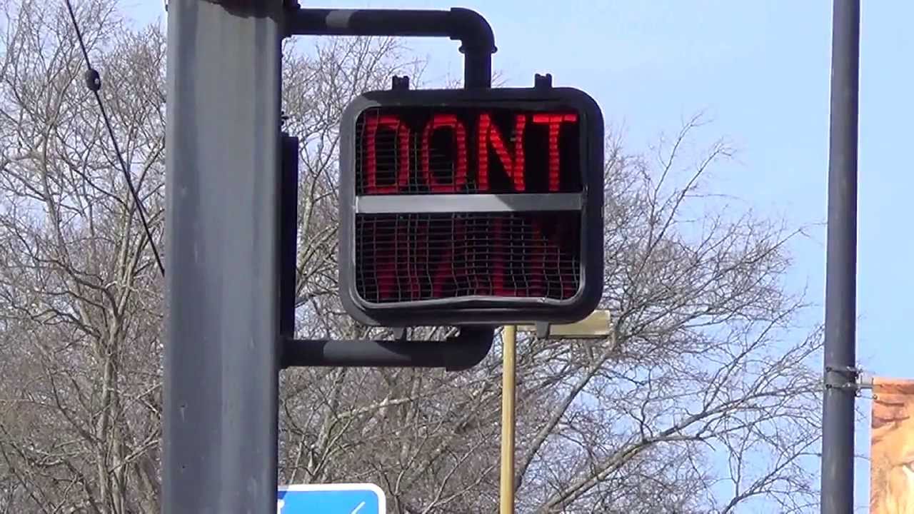Neon ICC Pedestrian Signal - YouTube