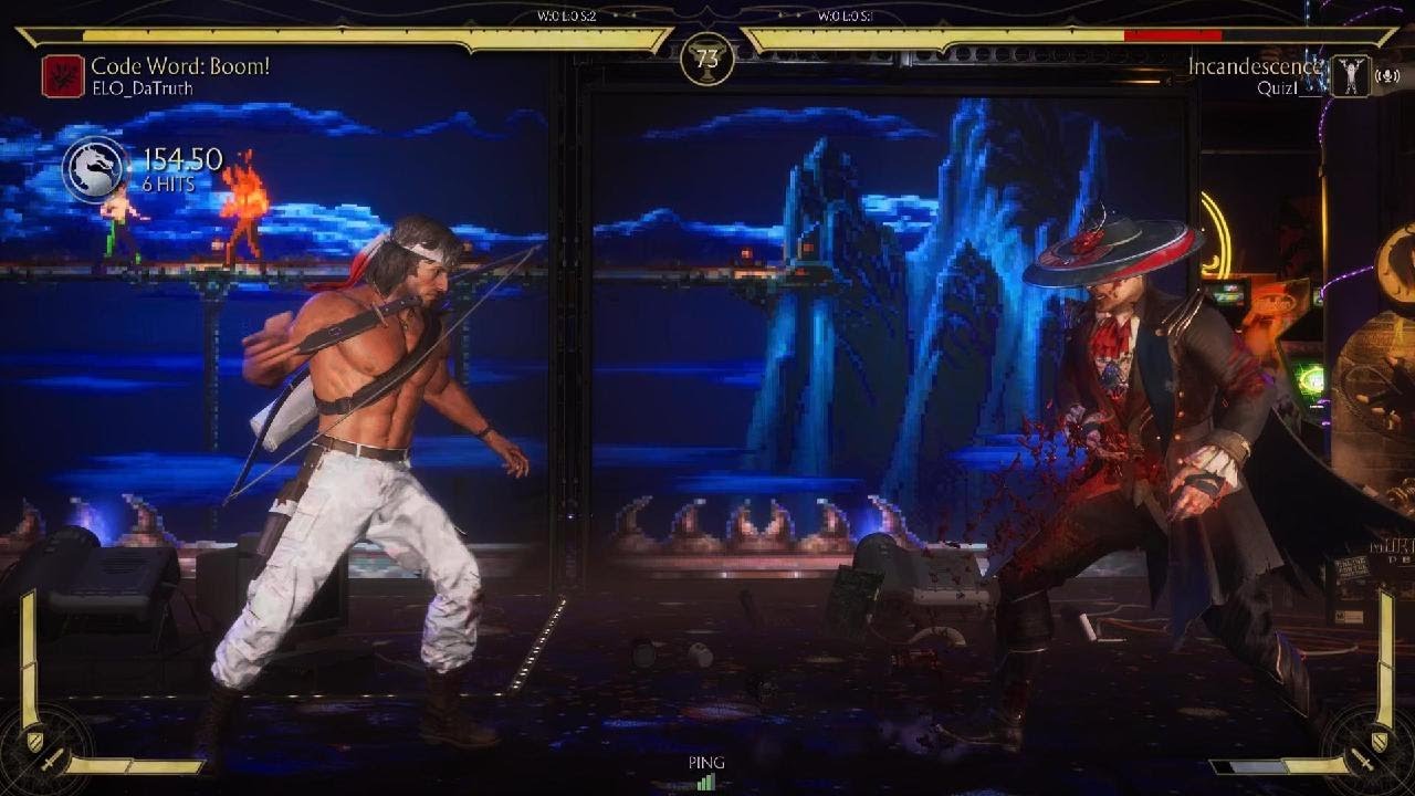 Mortal Kombat 11_Rambo Gameplay: "The ELDER GODS was NOT with him". 😭😭😭 ...