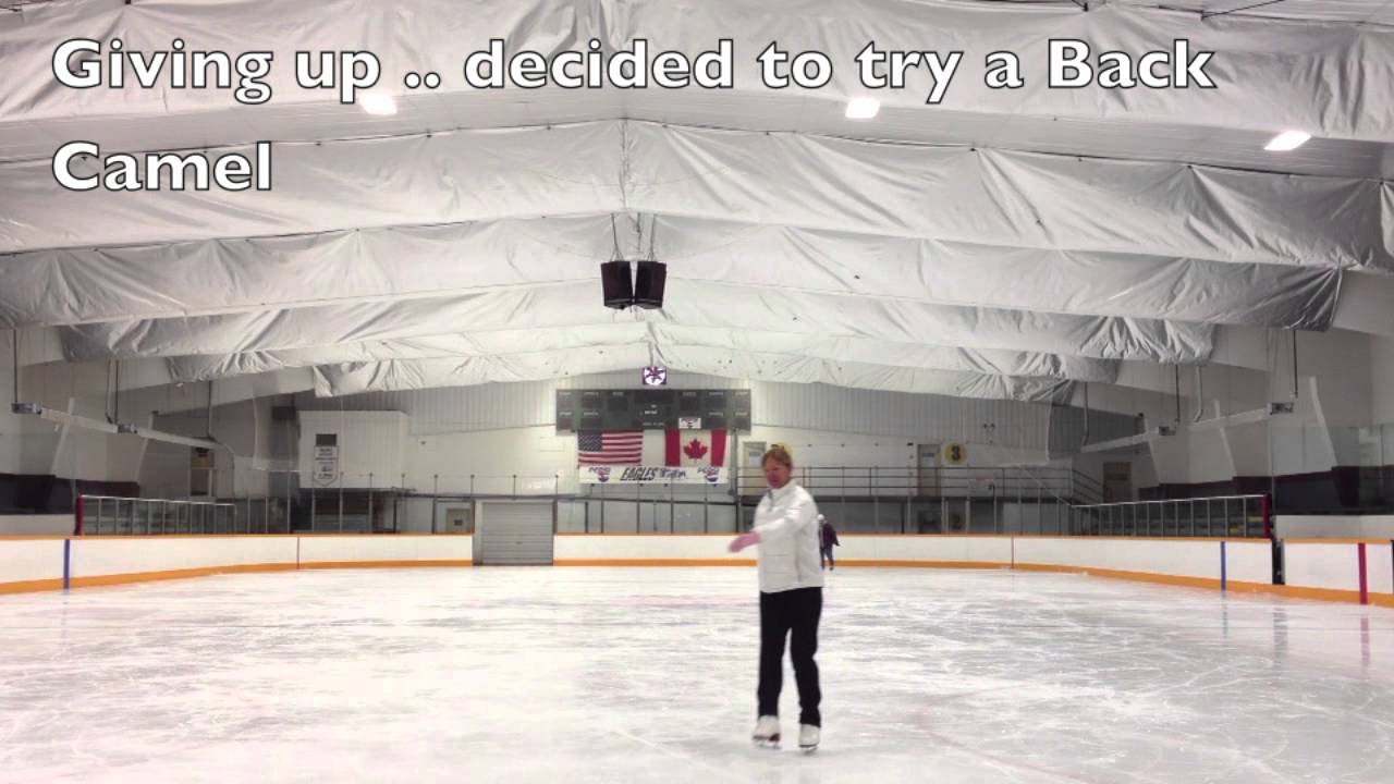 Adult Figure Skating: Back Spin Practice - YouTube