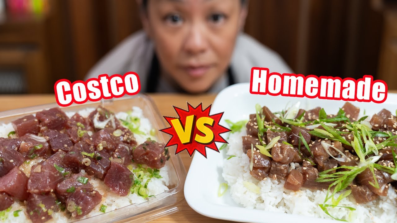 Is Costco Tuna Poke Worth It? Costco vs Homemade - YouTube