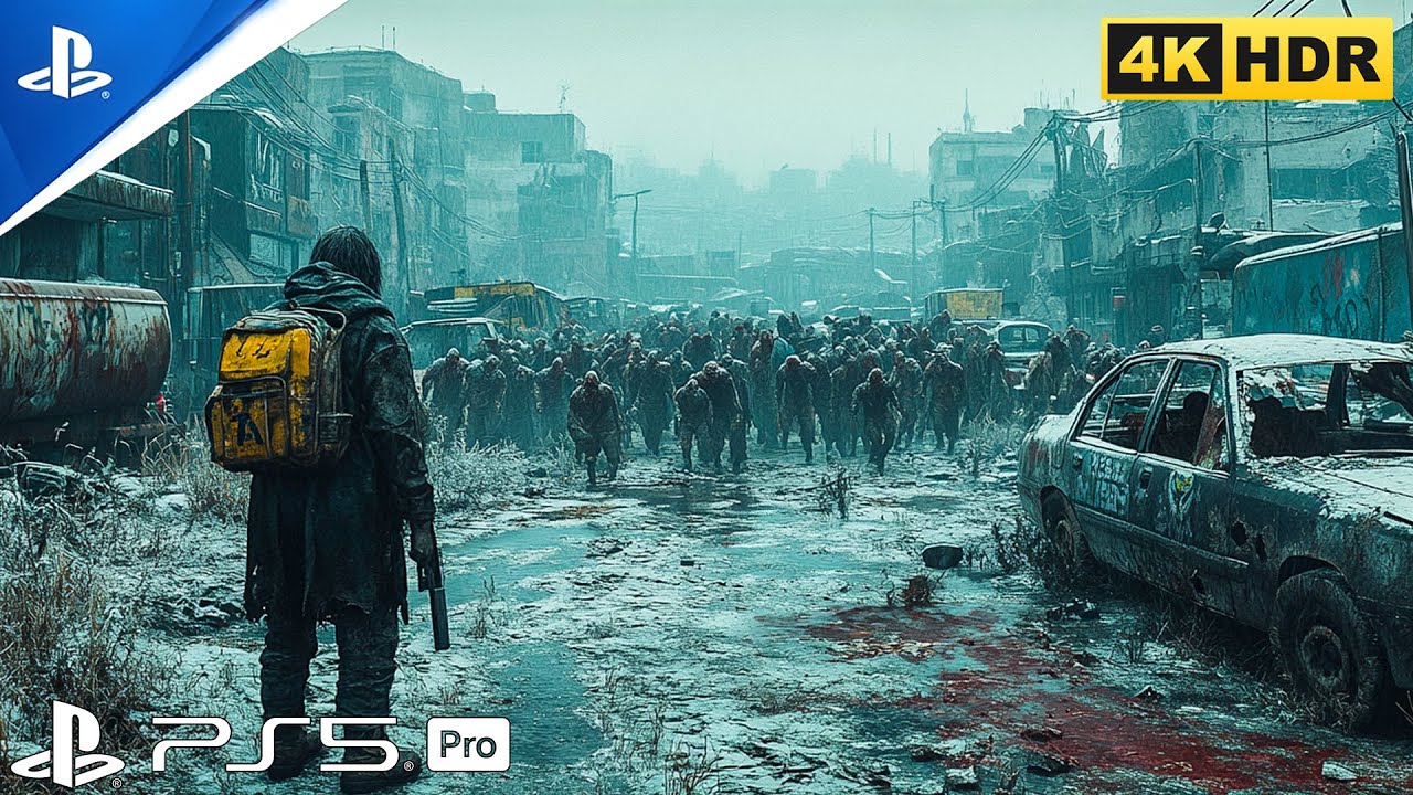 SURVIVAL IN ZOMBIES APOCALYPSE SCARY | PS5 PRO | Immersive Realistic ...