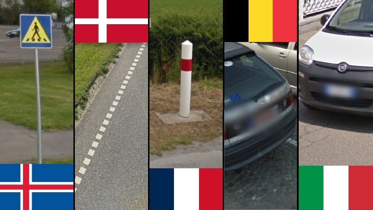 Reconnaître chaque pays dans Geoguessr - Europe du Nord et Occidentale ...