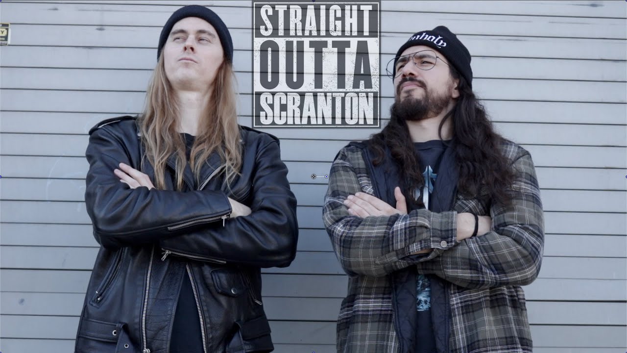 Straight Outta Scranton | METAL COVER | ft. Jadran Gonzalez - YouTube