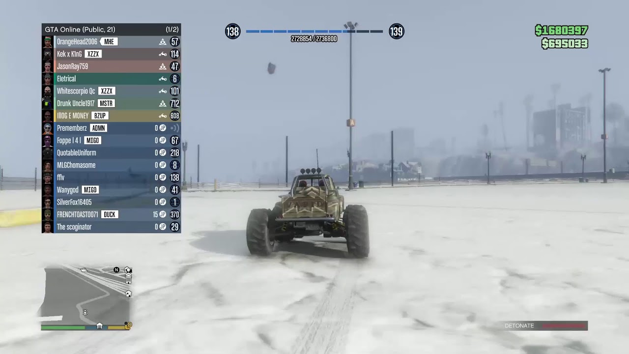 Moleular MageXD saves Los Santos from Tryhards like Dempy Gta V - YouTube