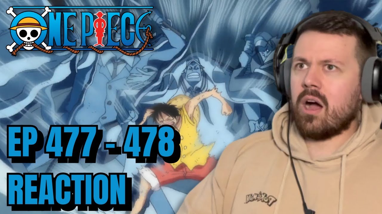 One Piece Episodes 477-478 Reaction!! | Marineford Arc! - YouTube