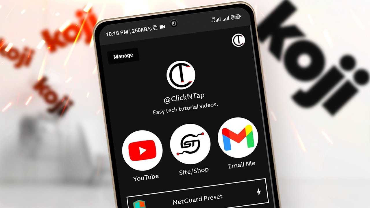 Get Started withKoji: One Place for all Your Links - YouTube