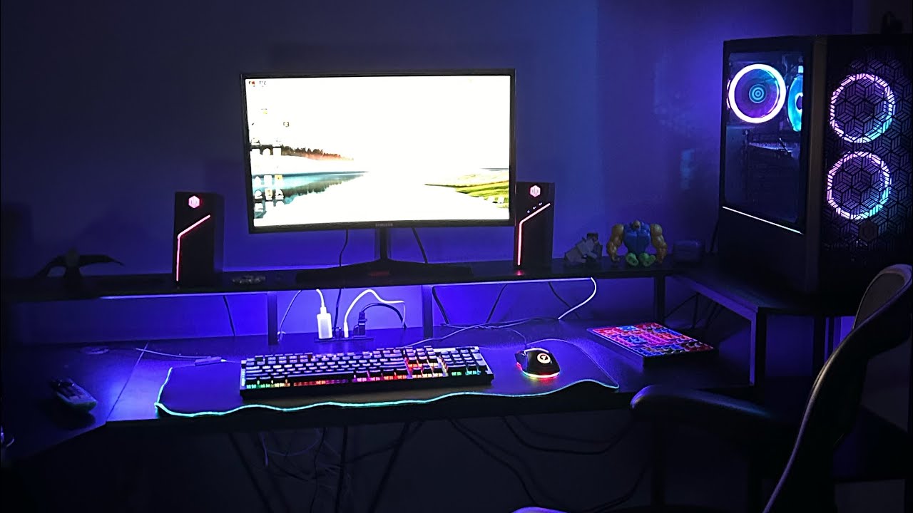 Gaming set up tutorial - YouTube