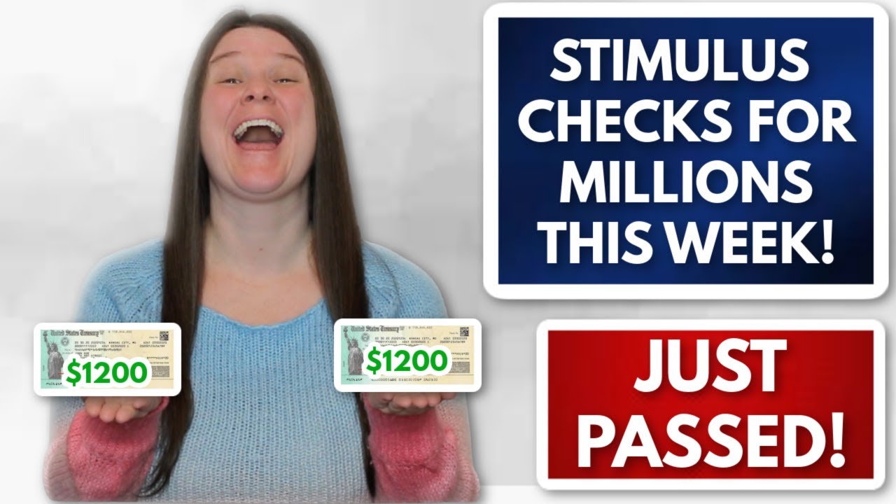 JUST PASSED! Stimulus Checks MILLIONS This Week! Second Stimulus Check ...