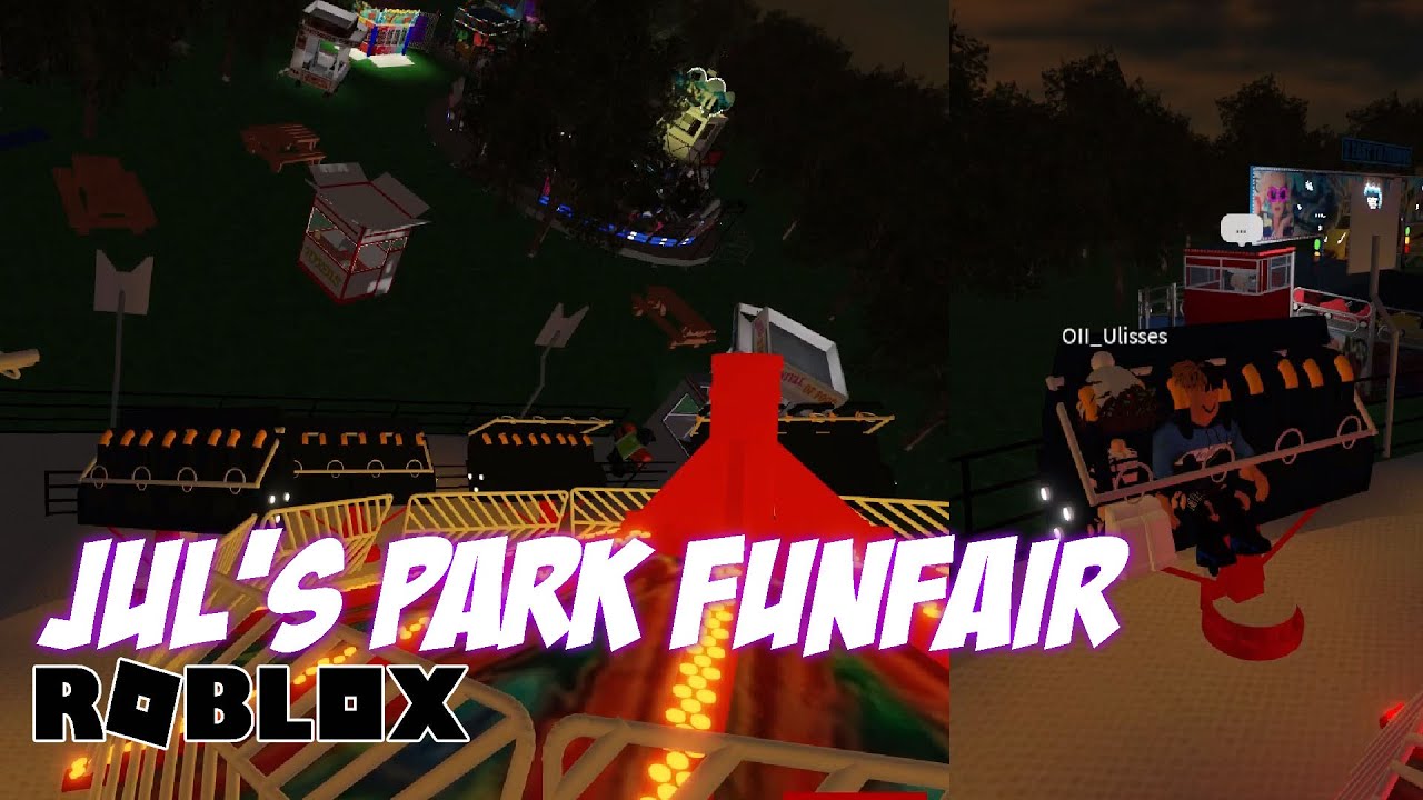 Let's go to Jul's Park Funfair in Roblox! - YouTube