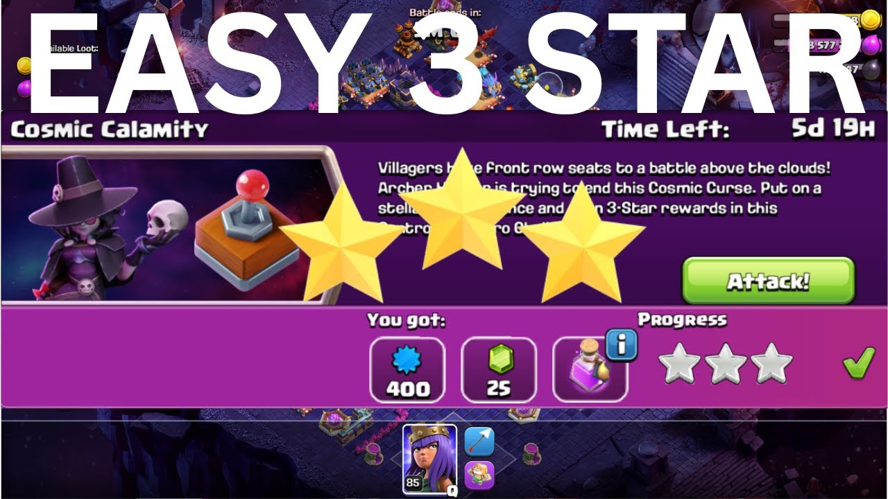 Cosmic Calamity Challenge |NEW Cosmic Calamity Challenge |How to Beat ...
