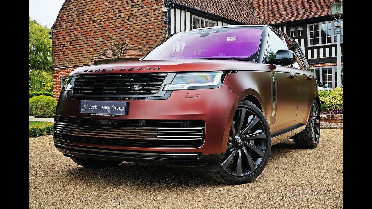 Range Rover SV - Satin Sunrise Copper - YouTube