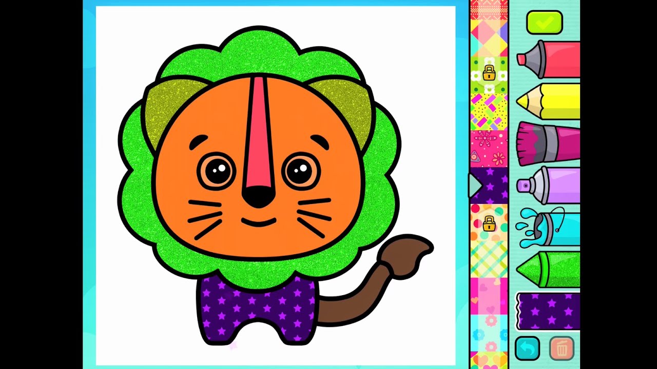 Bimi Boo Animals Coloring #563 - YouTube
