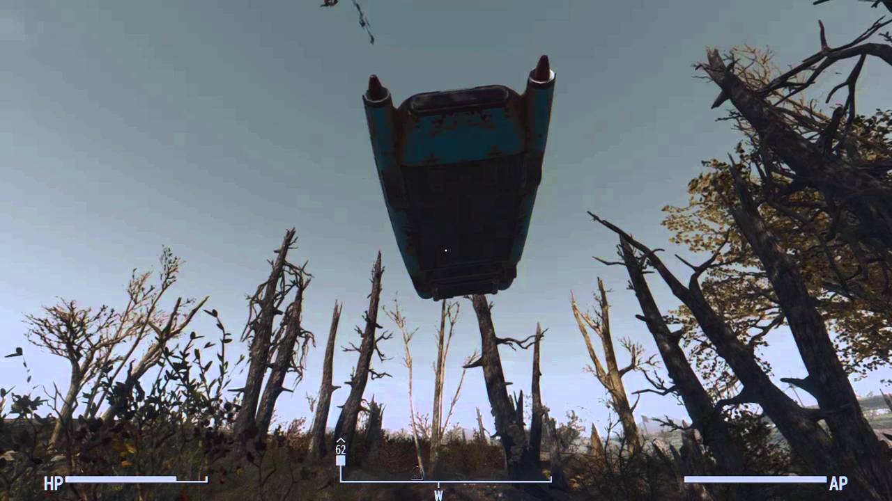Flying Car, Fallout 4 - YouTube