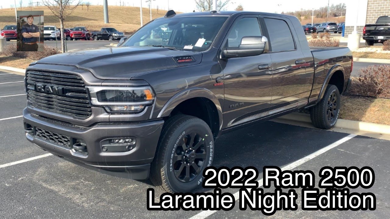 2022 Ram 2500 MegaCab Laramie Night Edition - YouTube