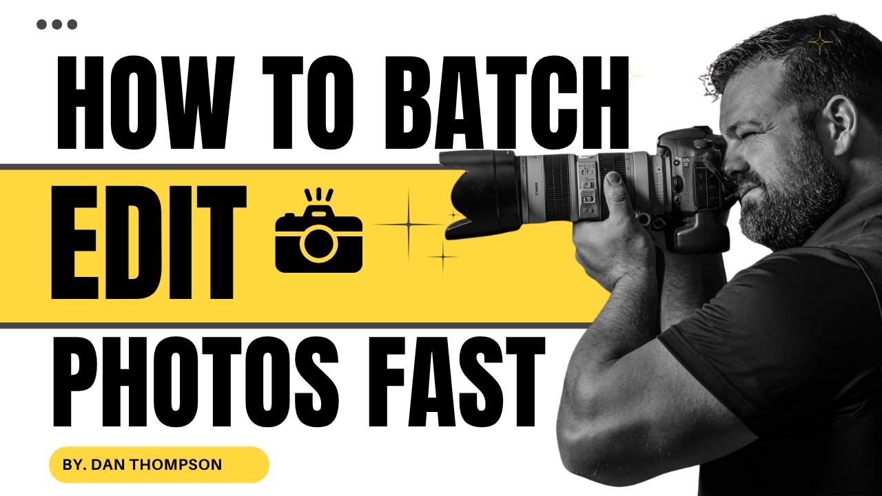 Live Batch Photo Editing & Retouching — Workflow + Q&A - YouTube