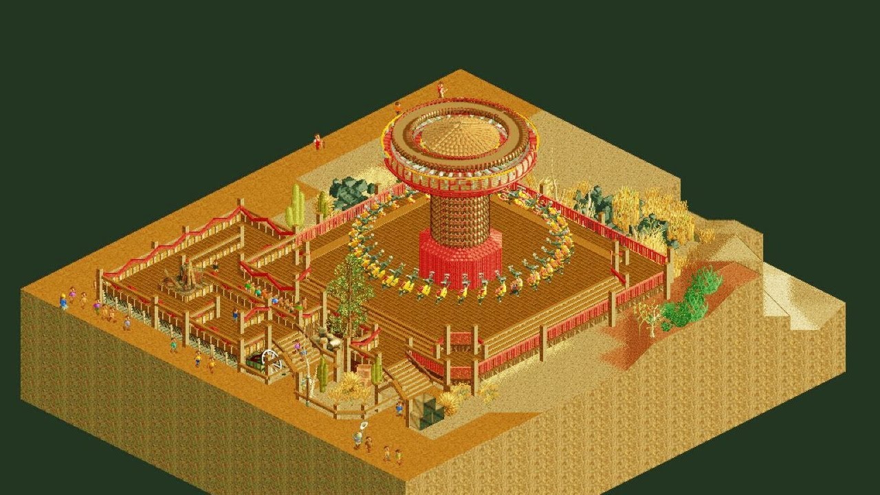 Swing Ride Tutorial for Open RCT2 [Tips & Tricks Episode 3] - YouTube
