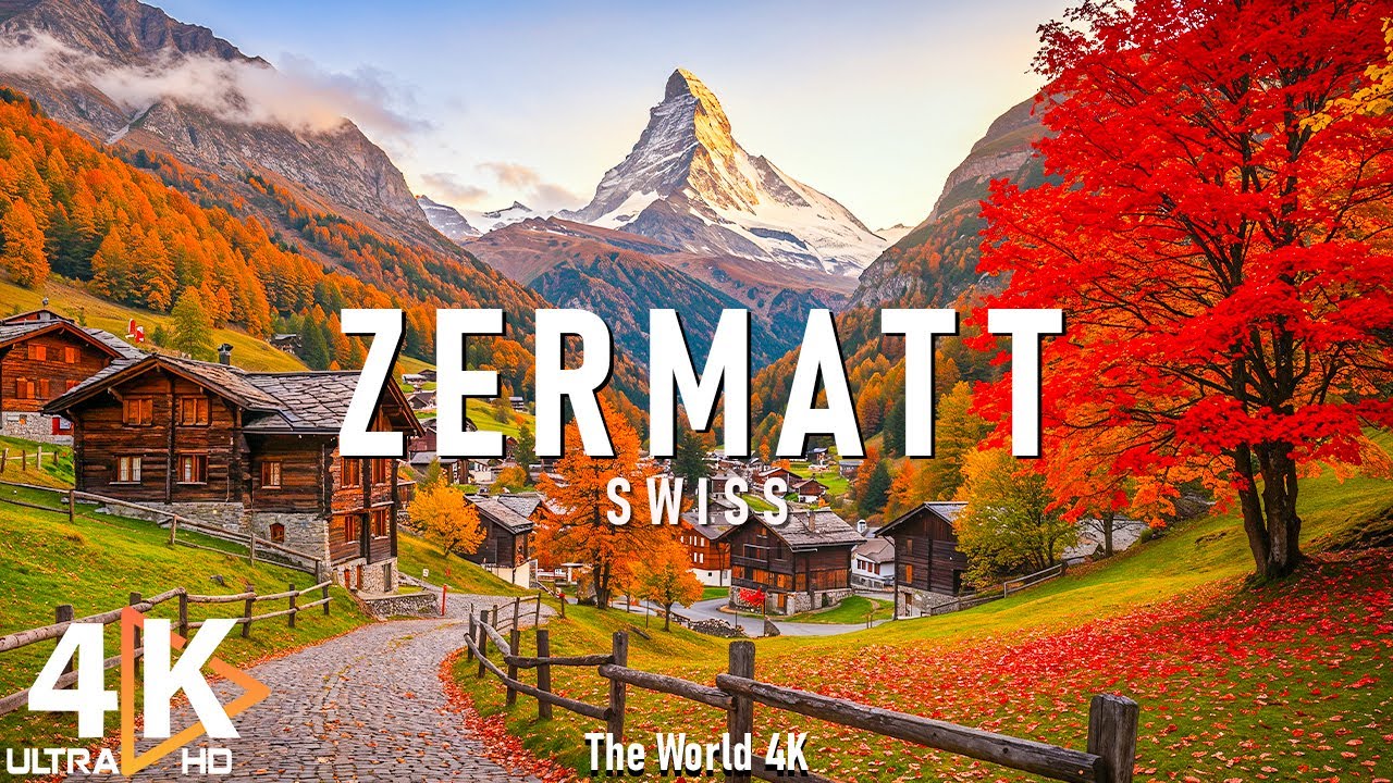 Zermatt 4K UHD – Discover the Stunning Scenery of Switzerland’s Iconic ...