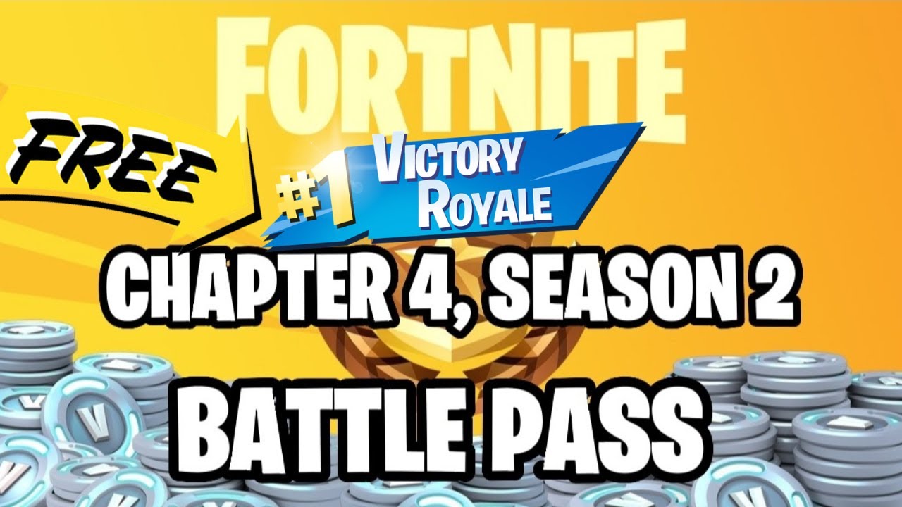 FORTNITE VICTORY ROYALE *FREE* CHAPTER 4, SEASON 2 BATTLE PASS GIVEAWAY ...