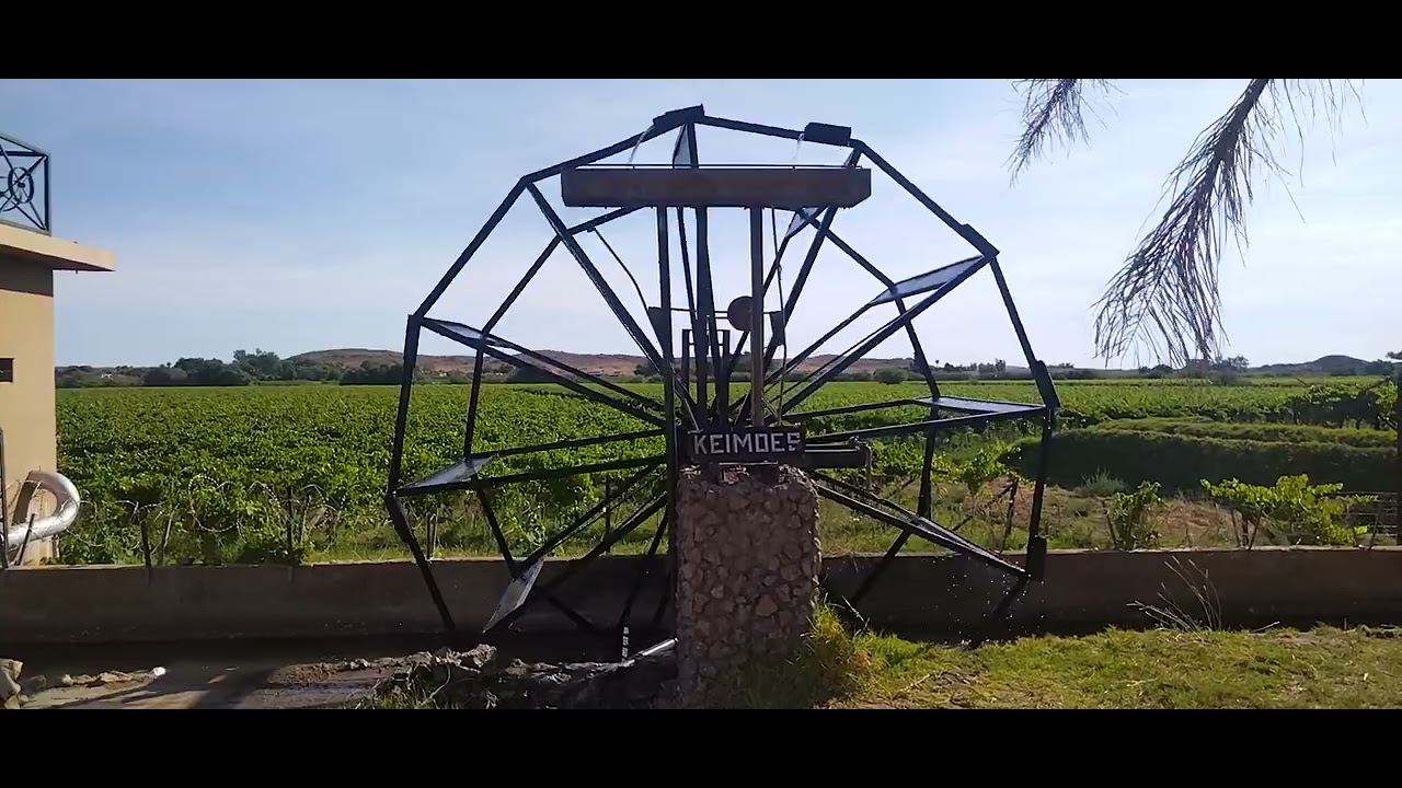 Keimoes waterwiel - YouTube