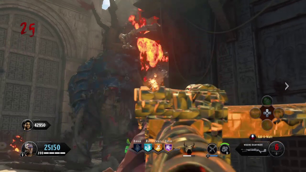 Black Ops 4 IX Easter Egg BOSS FIGHT Gameplay - YouTube
