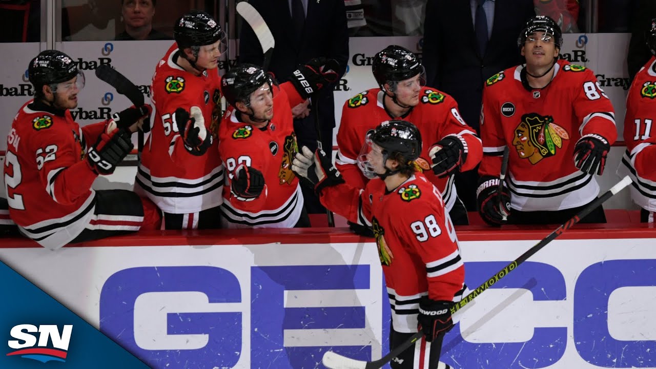 Blackhawks' Connor Bedard Posts First Five-Point NHL Game in Big Win ...