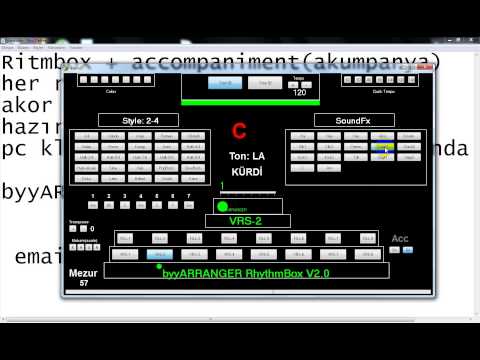 Türk Ritimleri ritim box V2 byyARRANGER YILMAZ HAK