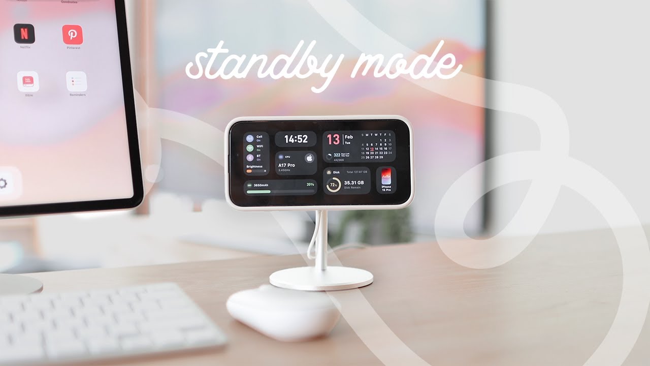 📱🎧 Guide to Using StandBy Mode on iPhone | modes, custom widgets ...
