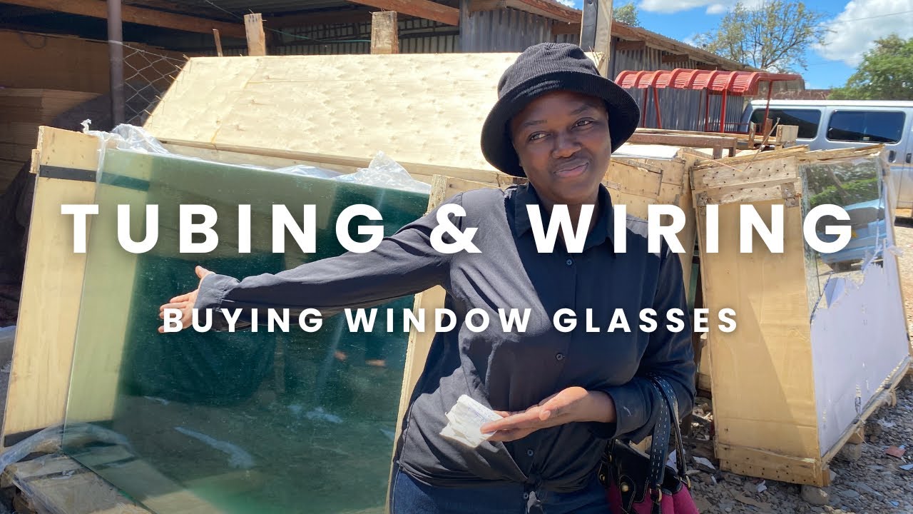 Wiring & Tubing our Rural Home | Buying Window Glasses | Building in ...