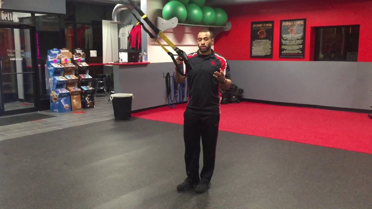 TRX: Reverse Lunge with Knee Raise - YouTube