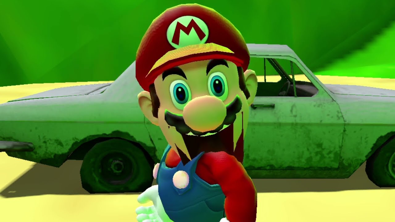 SM64 Shorts: Mario teaches you how to drive a car - YouTube