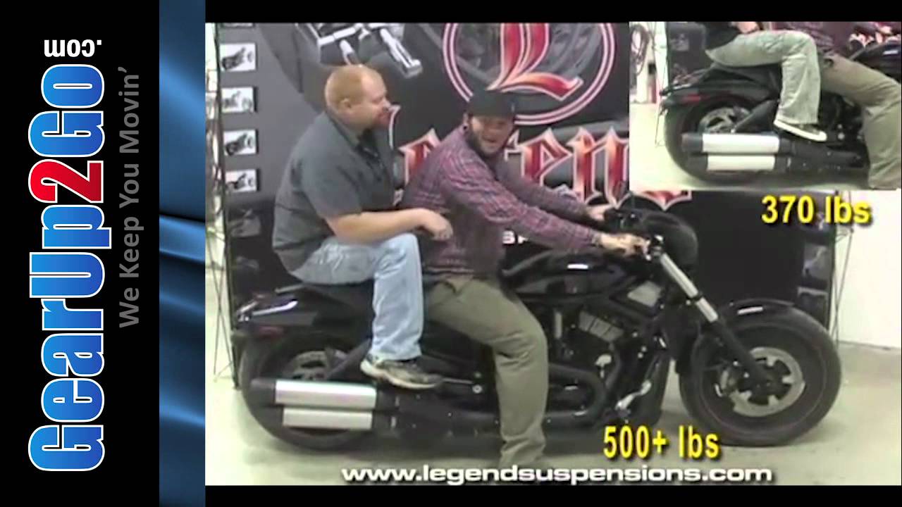 Legend Air Suspensions-Setting for riding 2up and solo on Motorcycle ...