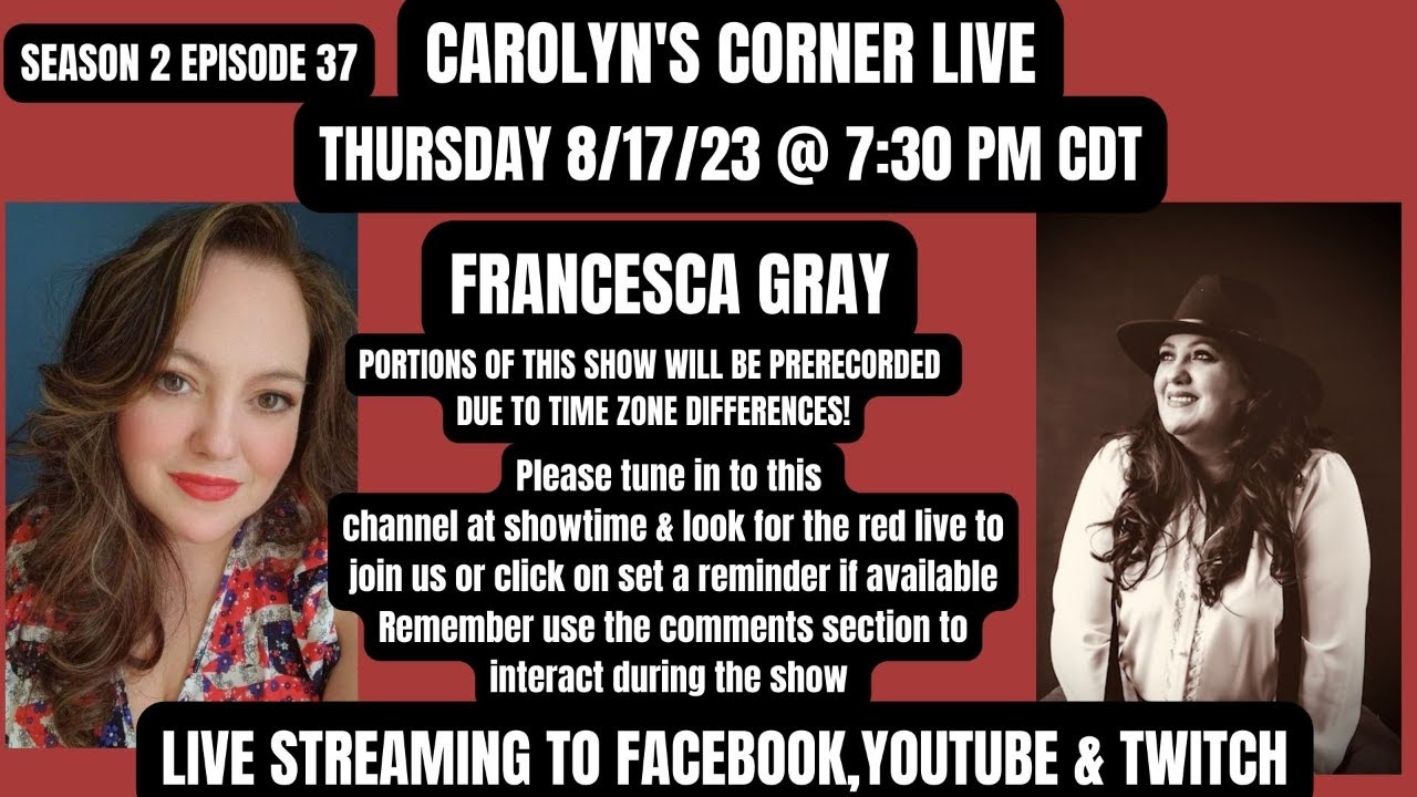 Season 2 Episode 37 ( Featuring Francesca Gray - YouTube