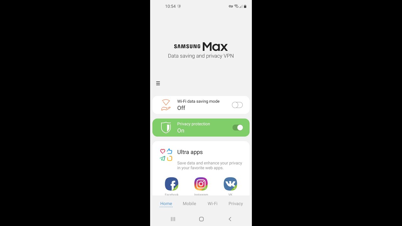 Samsung Max VPN App Data Saving App the Best even in 2024! - YouTube