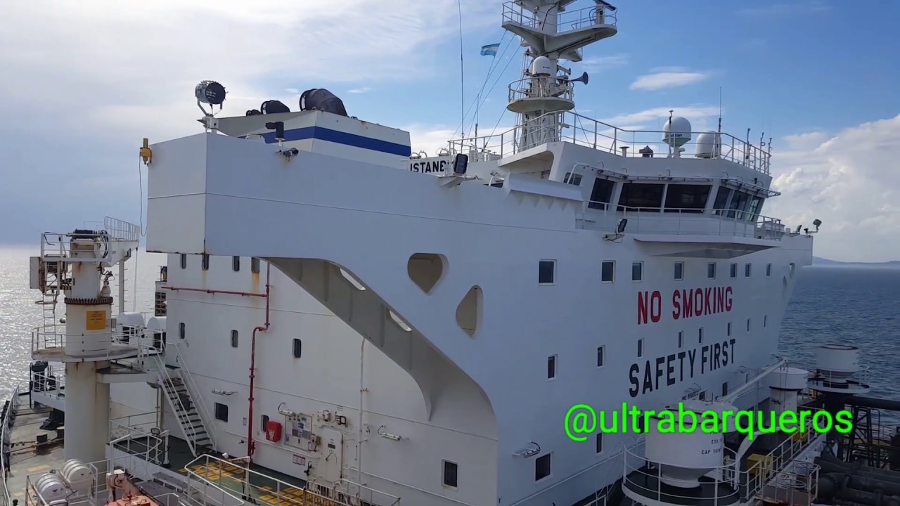 STS TRANSFER OPERATION/ Crude Oil Tanker CABO PILAR/ Crude Oil Tanker ...