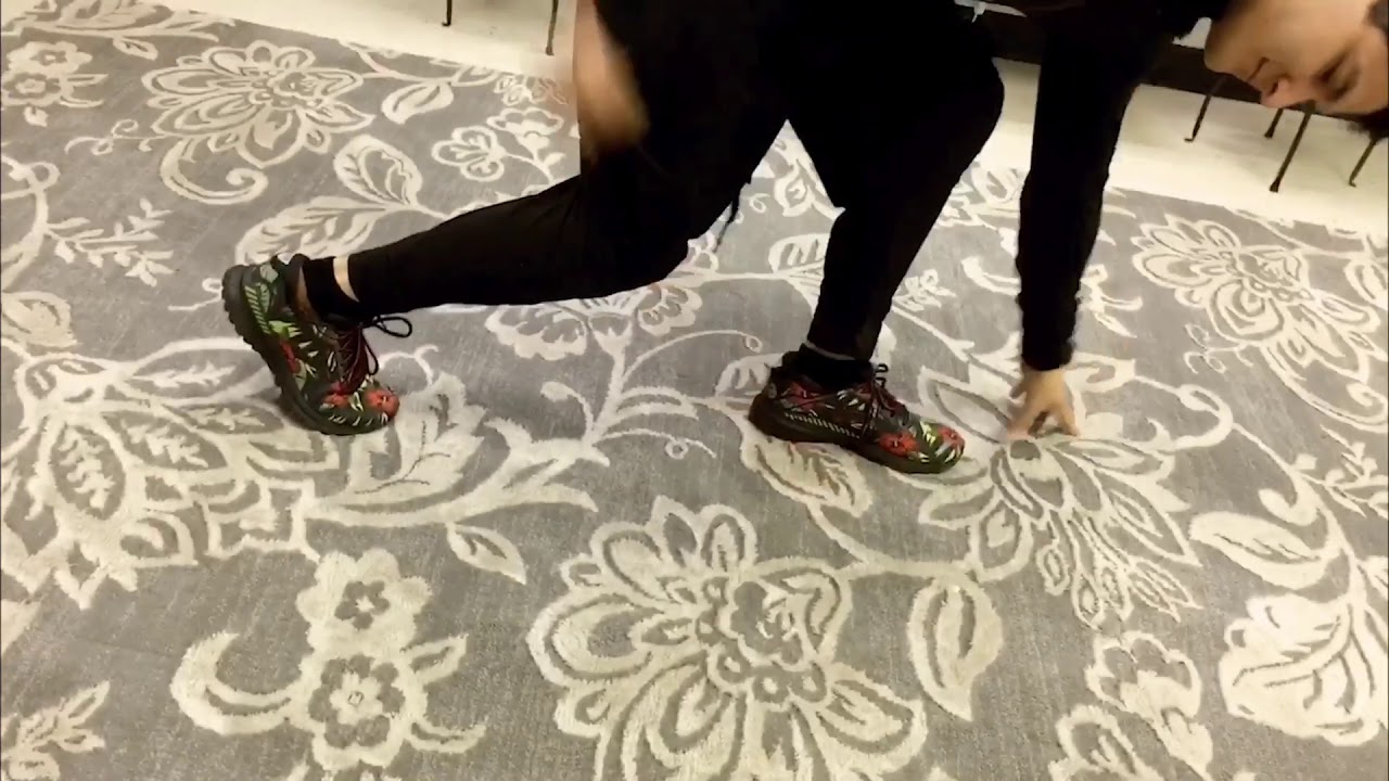 Ramp walk. New shoes, new look. - YouTube