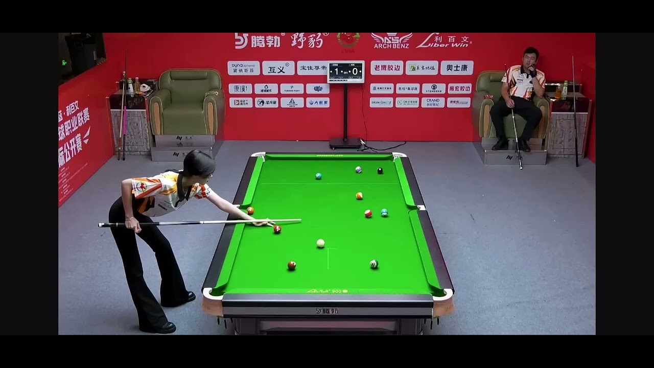 Live pool tournament from china Female vs Male 2025 #billiard - YouTube