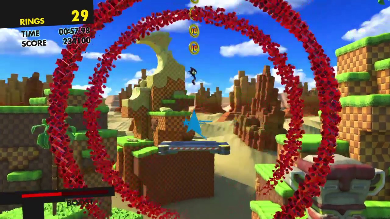 Sonic Forces Virtual Reality Shadow Speedrun 00:57:98 - YouTube