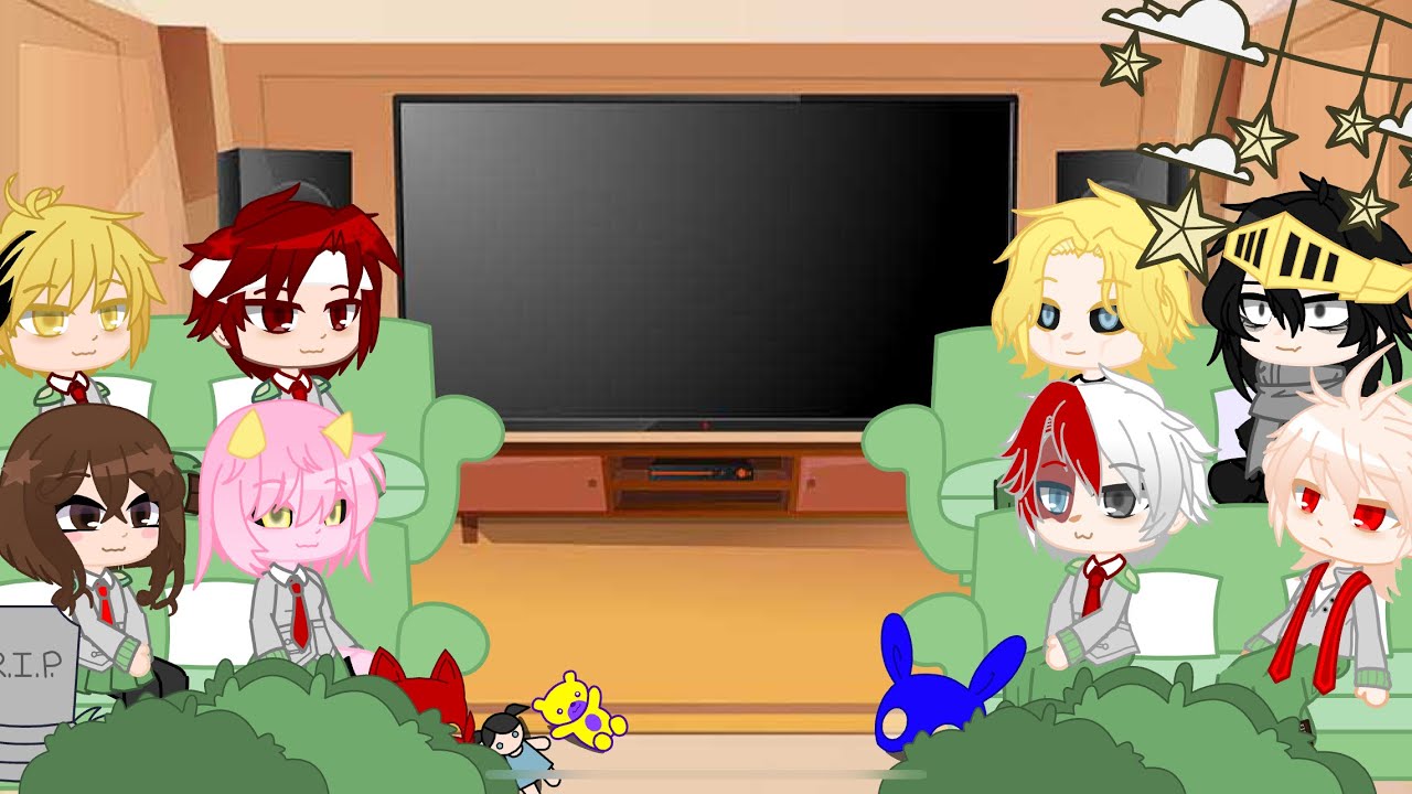 Mha react to deku as ciel//Mha x bb // - YouTube