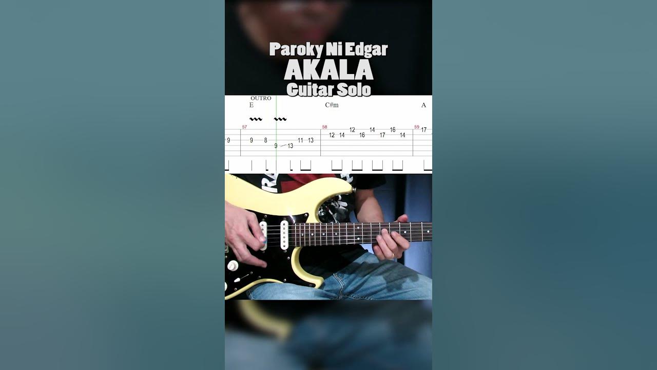 Akala (Parokya Ni Edgar) guitar solo cover #akala #parokyaniedgar #guitarsolo #guitarcover - YouTube