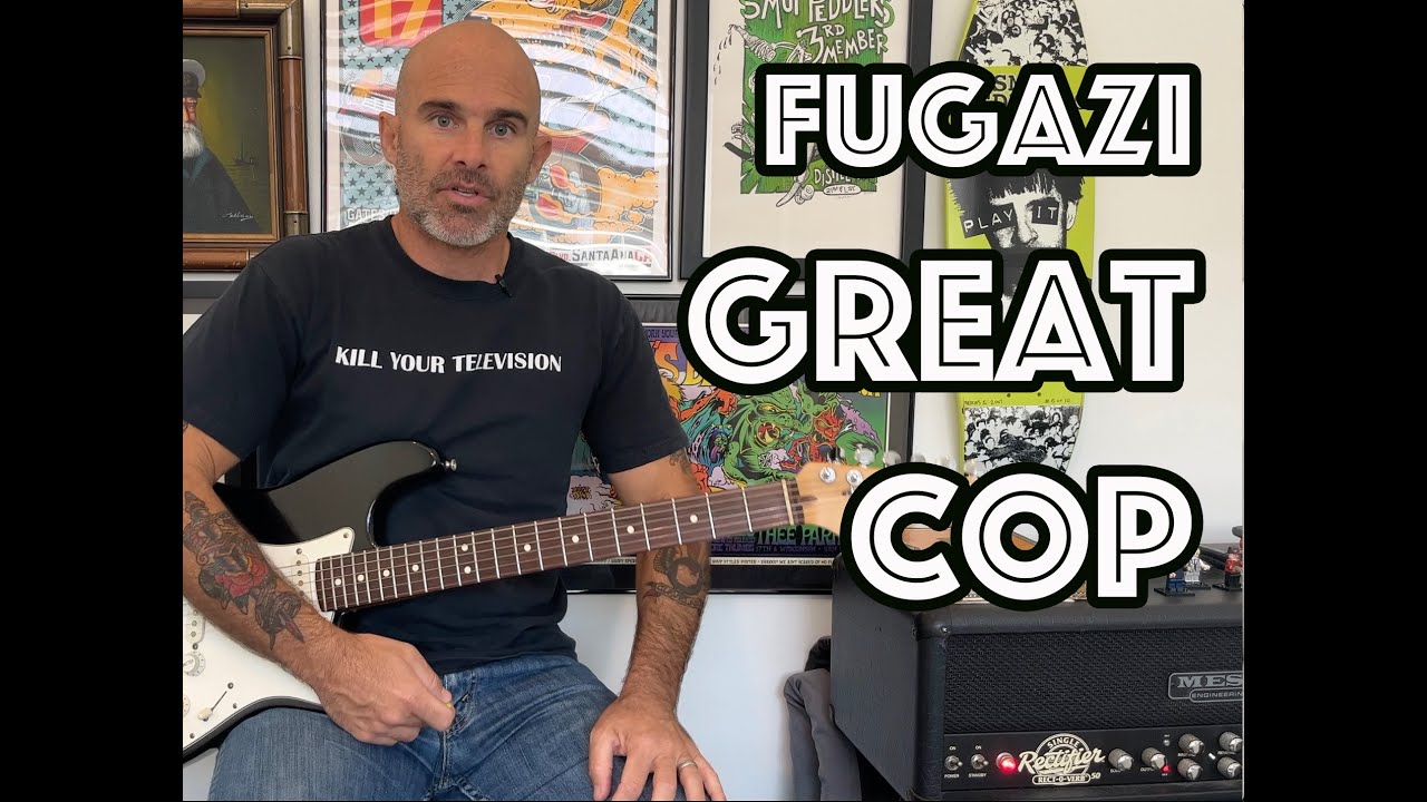 Great Cop Fugazi Guitar Lesson + Tutorial - YouTube