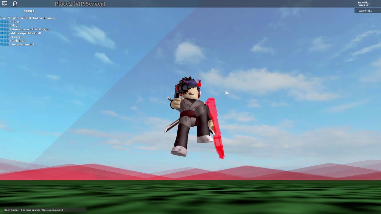 The rifle gun script showcase(ROBLOX) - YouTube